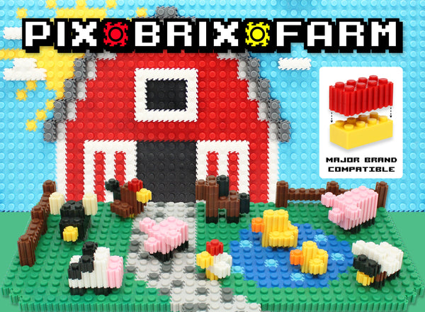 Farm Animals - Build with Pix-Brix Connectors – Pix Brix