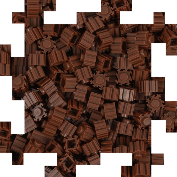 Dark Brown Pix-Brix - For Naturalistic Designs