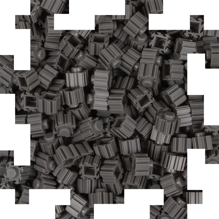Dark Gray Pixel Bricks - Create with Dark Tones