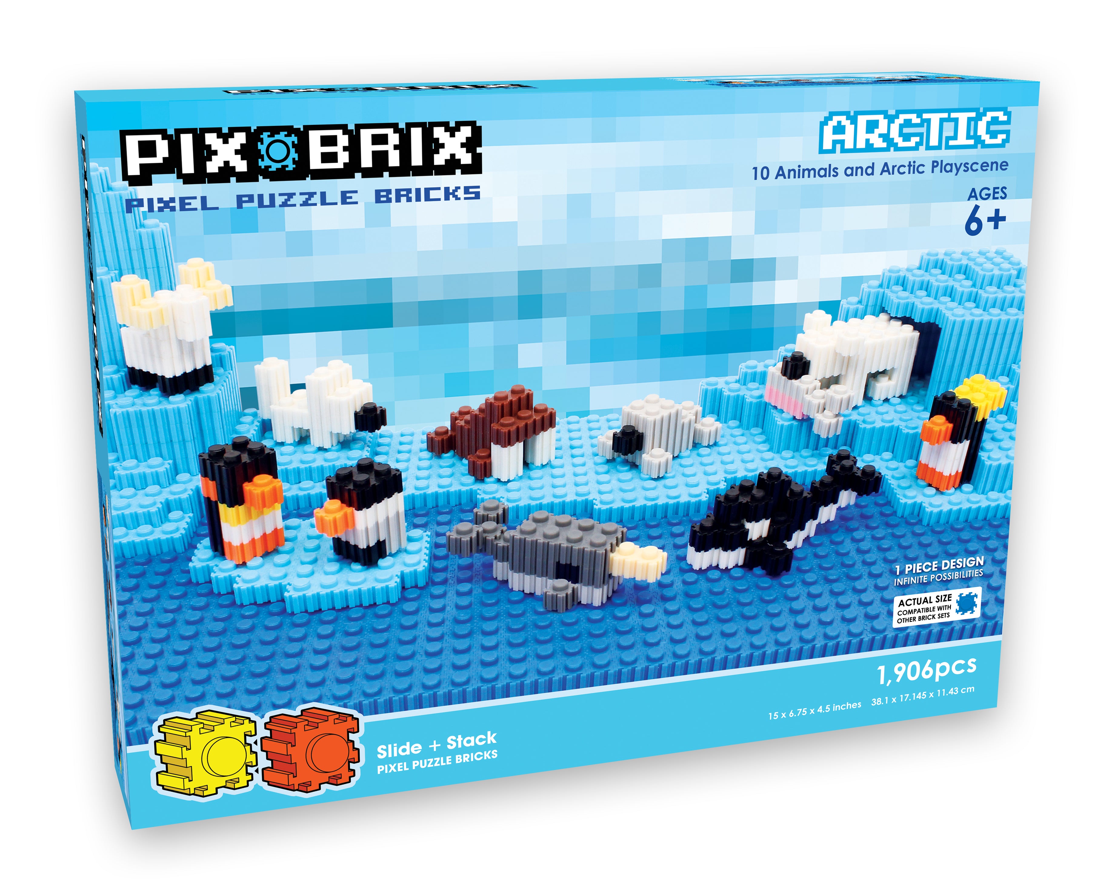 Arctic Set – Build Your Own Polar-Themed Pixel Art Creations