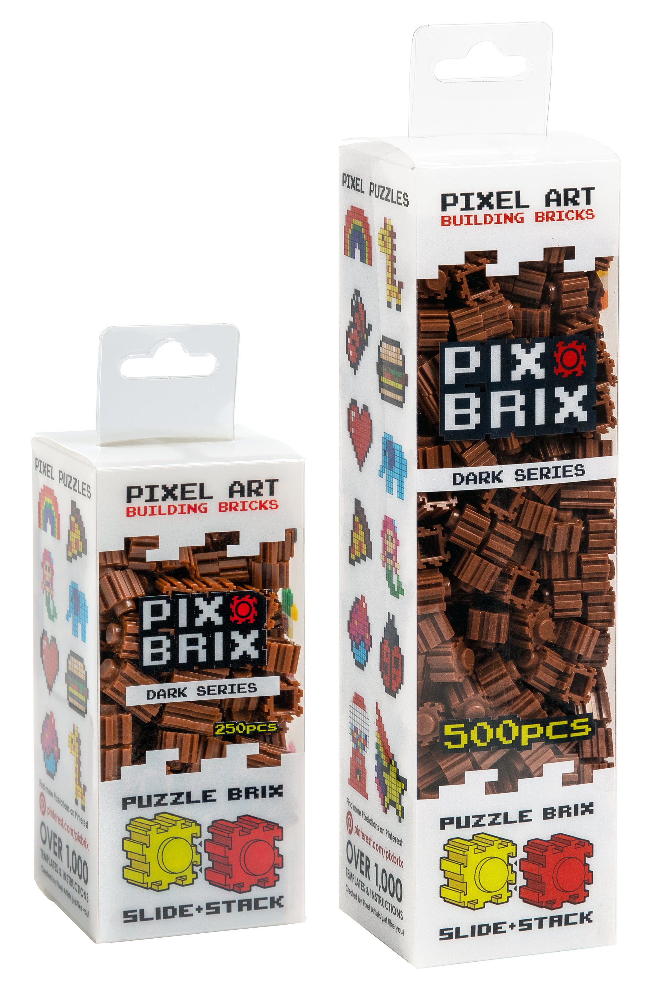 Dark Brown Pix-Brix - For Naturalistic Designs
